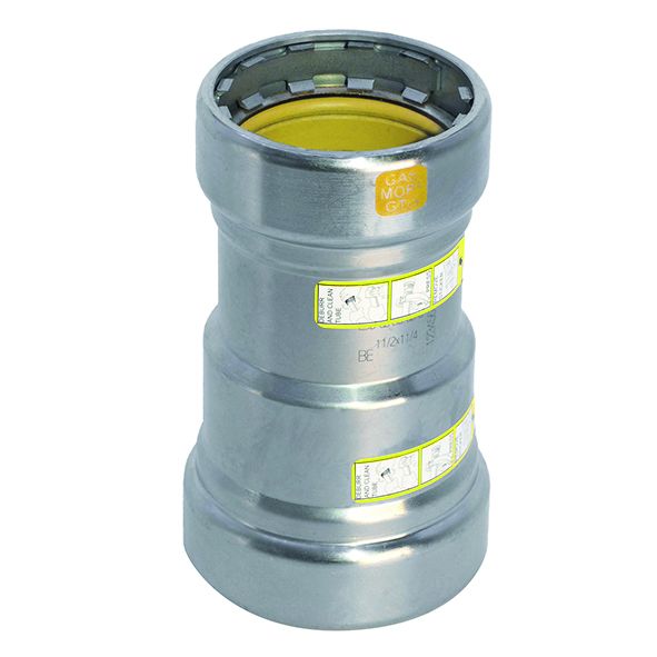 Heavy Steel Press Gas Reduziermuffe | P 1 x P 1/2 | 671240112